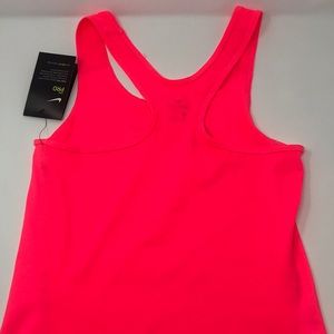 Nike | Tops | Nike Pro Neon Pink Tank Top Dri Fit | Poshmark